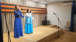 Вокальный дуэт ЛАД  "В Сибири не было войны" Алёна Молостова  и Александра  Молостова  89251925151