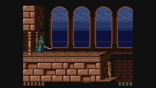 Prince Of Persia (SNES) Walkthrough - Level 4