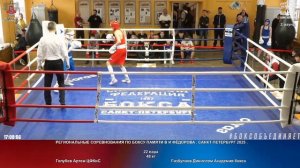 22 48 кг Голубев Артем ЦФКиС Гизбулаев Динислом Академия бокса