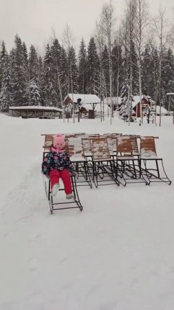 Финские сани похожи на стул)