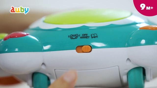 Ауби Развивающая игрушка Ползающий краб 2-в-1