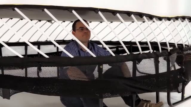 Сборка батута Springfree Видео 4  Амортизаторы
