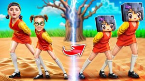 Как стать КУКЛОЙ из Игры в Кальмара в Майнкрафт!