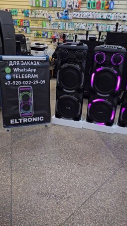 Отправка крутой караоке колонки ELTRONIC покупателю. 225