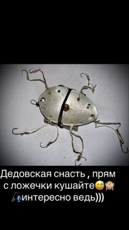 Дедовская снасть , прямо с ложечки рыбок корми☺️🙈🎣?