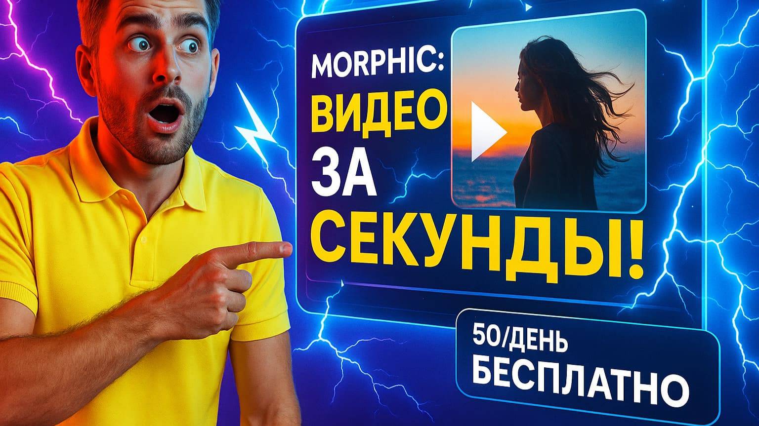 📌 Morphic – ИИ, который делает видео и изображения за секунды!