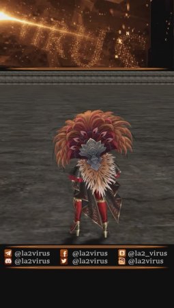 Animation 3 Back add-on 02 for any costume. LINEAGE II-Interlude ◄√i®uS► #la2 #gaming #mmorpg #games