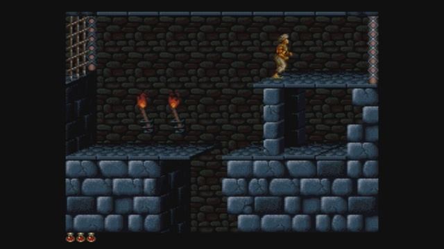 Prince Of Persia (SNES) Walkthrough - Level 1