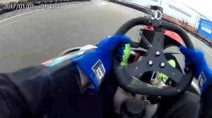 Заезд в Turba karting hall. Новый открытый трек