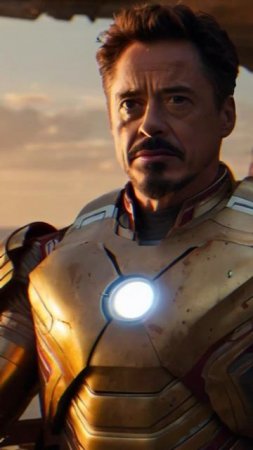 Iron Man from the past, present, and future