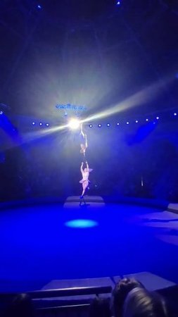 его зубы держат ее! #acrobat #trick #акробатика #зубы #power #крути #цирк #высота#somersault#trick