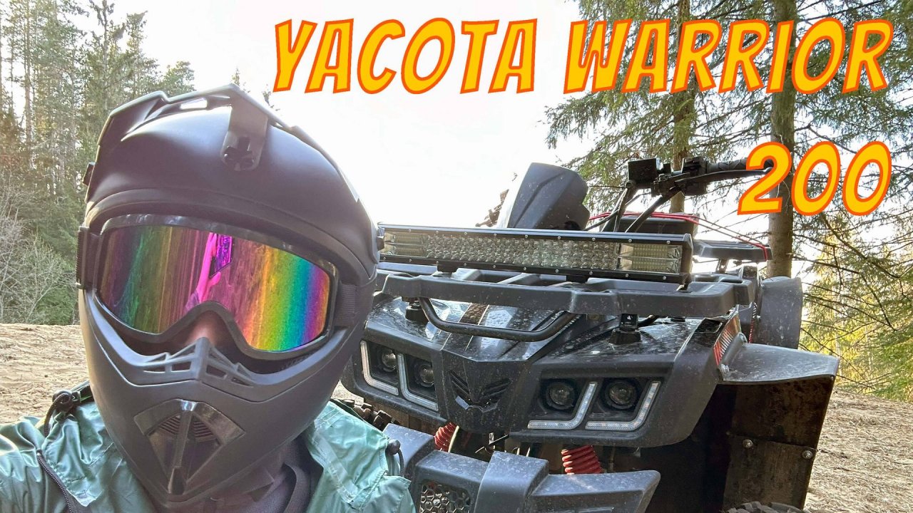 Обзор на квадроцикл Yacota Warrior 200