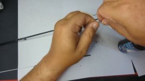 Чиним поломанную верхушку спиннинга.