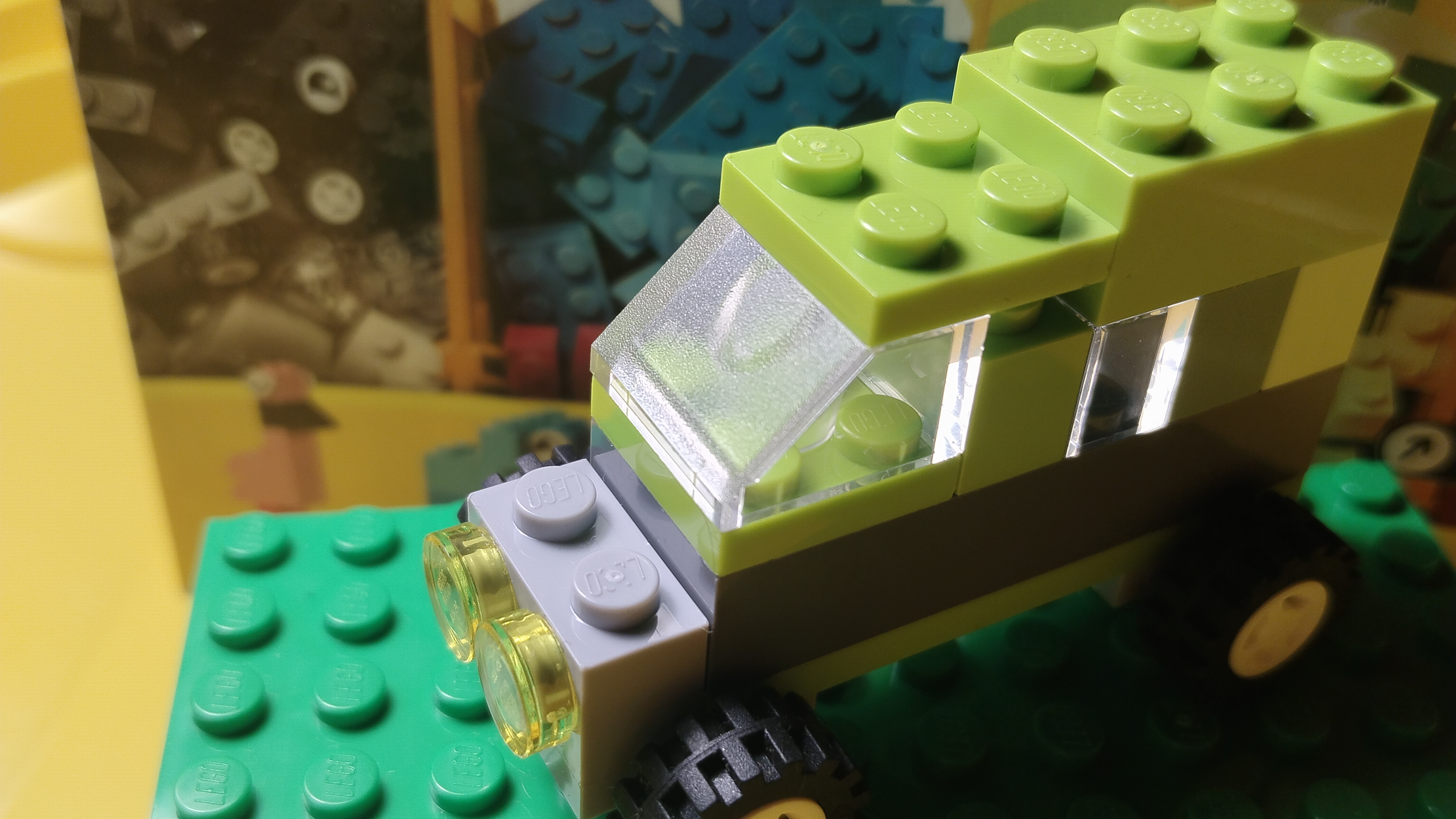 как сделать военный грузовик из lego classic 10713