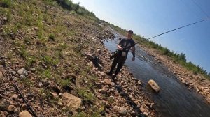 Летняя рыбалка на Хариуса.  Две ночевки в Тайге.