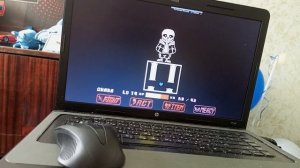 играем в Undertale last breath Sans до первой смерти
