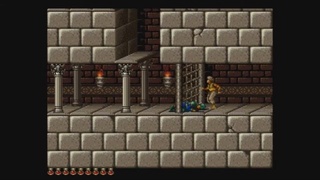 Prince Of Persia (SNES) Walkthrough - Level 8