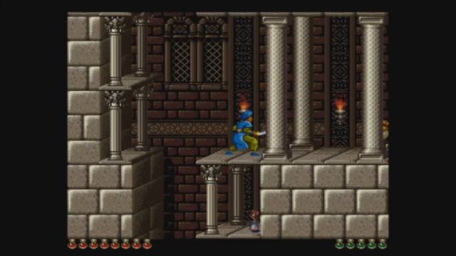 Prince Of Persia (SNES) Walkthrough - Level 7