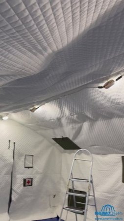 Пневмокаркасный надувной модуль 6 х 5 х 3,3 метра для Лукойл