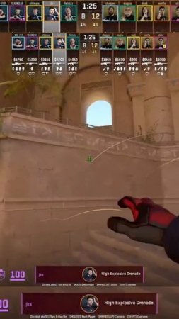 Полезные гранаты от jks для А опорника на Anubis #cs2 #csgo #jkssb