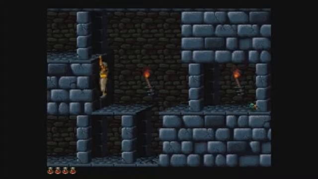 Prince Of Persia (SNES) Walkthrough - Level 2