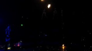 Аква-шоу украинского цирка в Даугавпилсе 09.09.2014: Огненное шоу