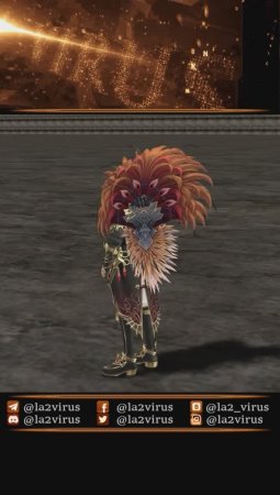 Animation 2 Back add-on 02 for any costume. LINEAGE II-Interlude ◄√i®uS► #la2 #gaming #mmorpg #games