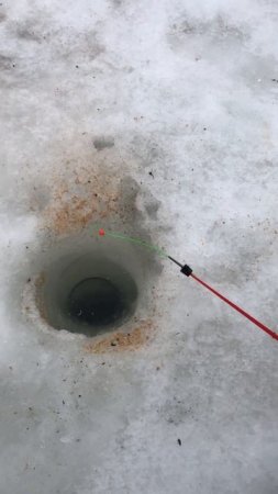 Рыбалка зимой на речке