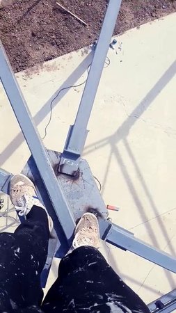 работа на высоте  #работа #мантажник