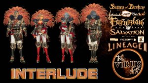 New Animation Back add-on 02 for any costume. LINEAGE II-Interlude ◄√i®uS►