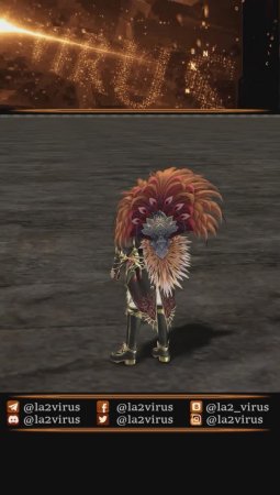 Animation 1 Back add-on 02 for any costume. LINEAGE II-Interlude ◄√i®uS► #la2 #gaming #mmorpg #games