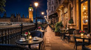 London Jazz Cafe ✨ Расслабьтесь под музыку джаза и босса-новы во время работы и учебы