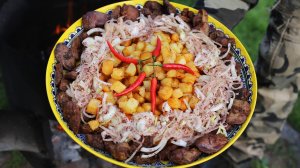 Показываю как вкусно приготовить печень и красиво подать