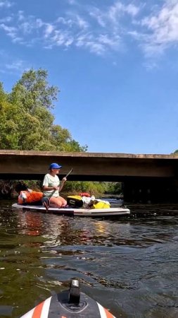 195 км на сапборде по реке Ворона #сапборд #sup #водный_поход #сапсерфинг #сап
