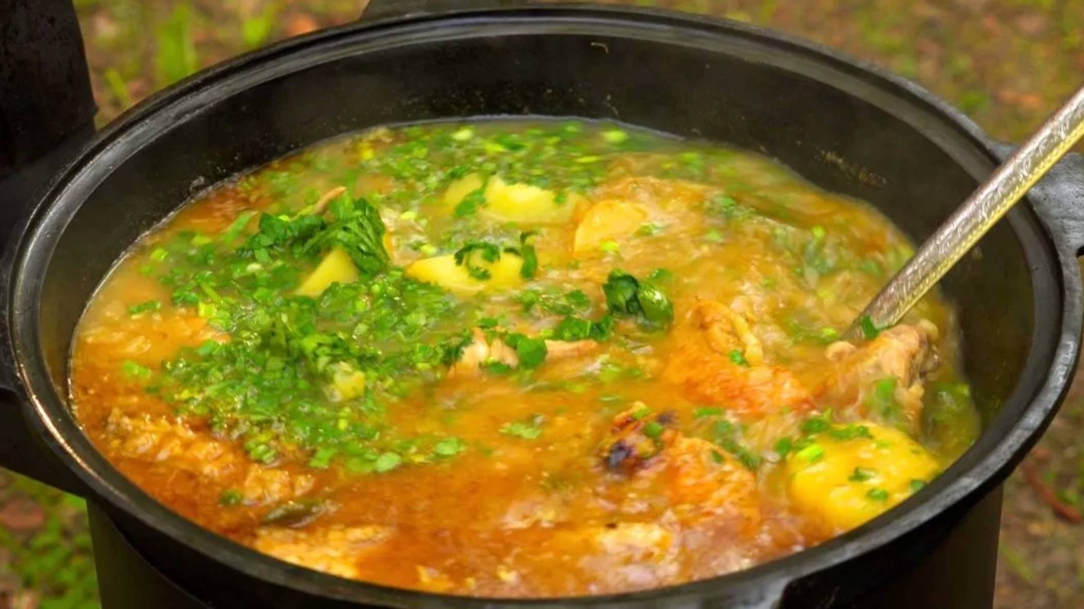 Вкусная БОЗАРТМА ИЗ КУРИЦЫ - на огне или на плите из простых продуктов. Рецепт от Всегда Вкусно!