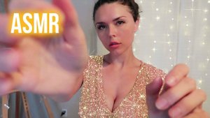 ASMR // Успокаивающие движения рук личного внимания (прикосновение к лицу, шепот «расслабьтесь»