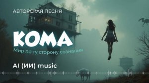 Кома (авторская песня) - ИИ музыка видео