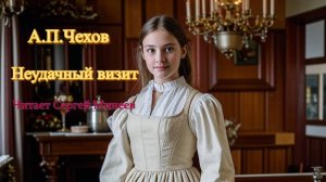 Аудиокнига. А.П.Чехов. Неудачный визит.