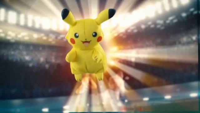 ПОКЕМОН. Прыгающий покебол и фигурка