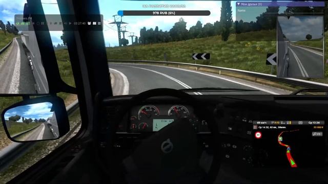 Euro Truck Simulator 2 | VTC World - Покатушки под музыку и общение со зрителями - Ночной стрим.