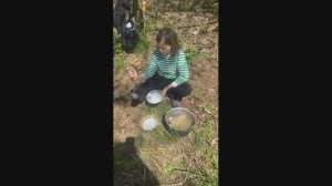 Пасха.Семьёй на природе.Апрель.