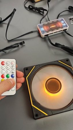 Вентиляторы ARGB 120 мм Prism 9 Pro черные с эффектом бесконечности