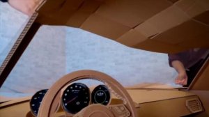 Porshe из картона