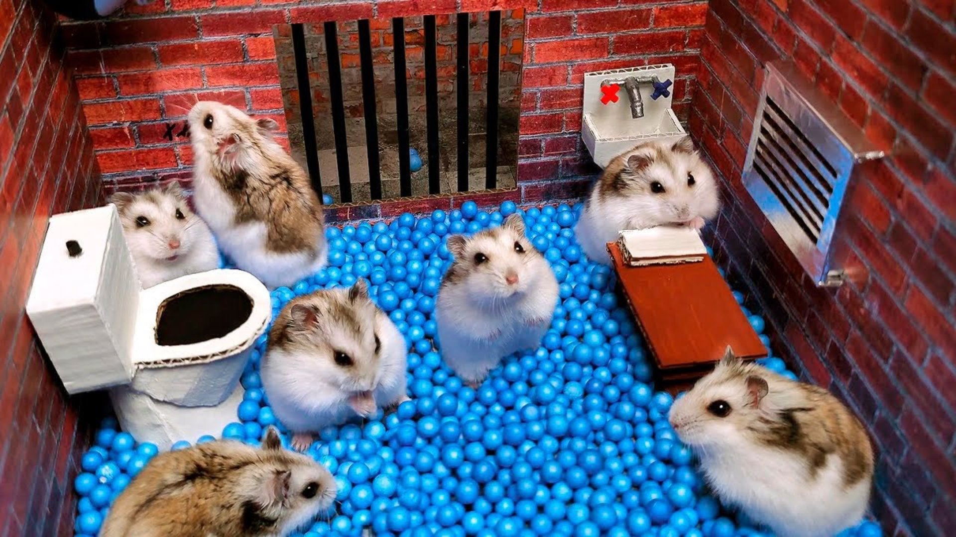 ХОМЯЧОК СБЕГАЕТ ИЗ ЛАБИРИНТА ДЛЯ ДОМАШНИХ ЖИВОТНЫХ 🐹