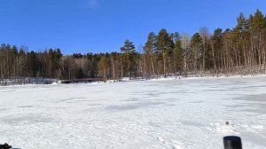 ПОГНАЛИ НА ДАЧУ. ЗИМНЯЯ РЫБАЛКА НА ДОНКУ. ПОСТАВИЛИ ЖЕ?