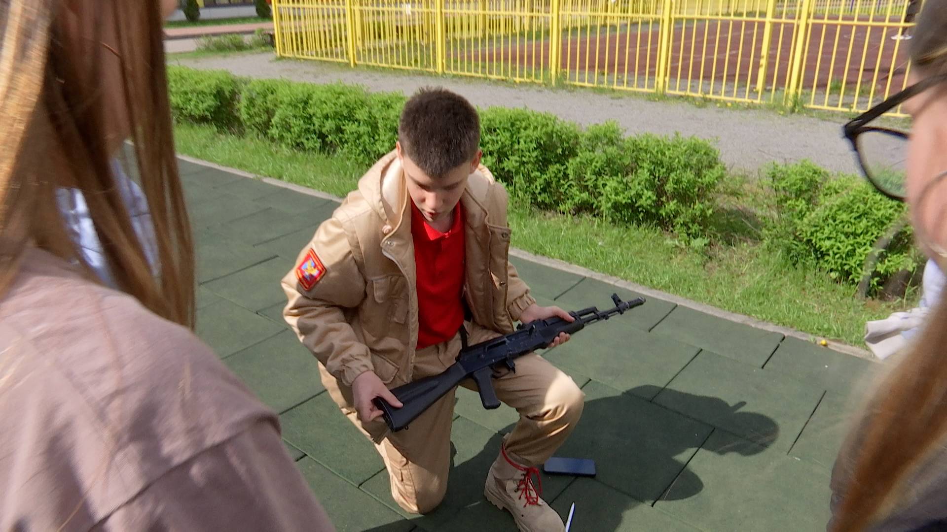 Ученики Инженерно-технологического лицея сыграли в «Зарницу»