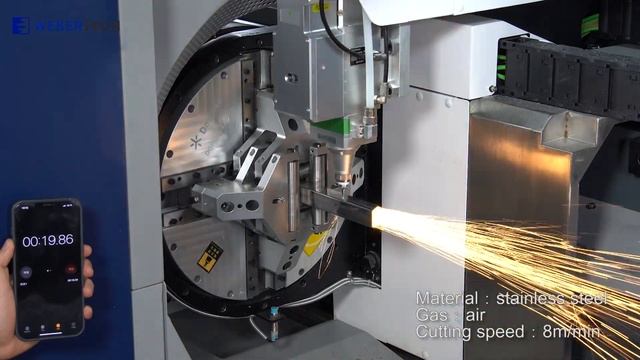 Трубный лазер Weber T120 с автоматизированной загрузкой