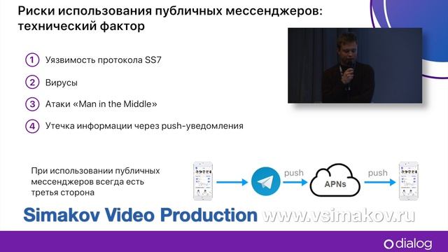 Видеоверсия выступления компании "Диалог"