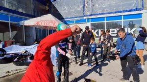 Никола Цолов кара на картинг писта "Варна"...