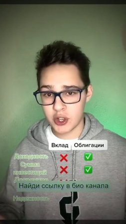 Вклад vs облигации #инвестиции #shorts